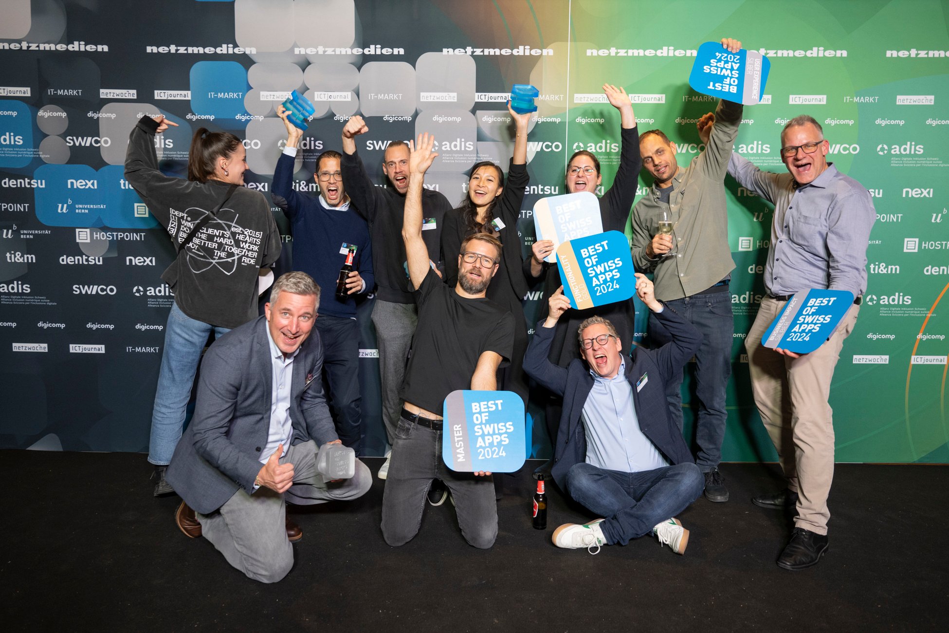 Die Helion ONE App wird mit dem «Master of Swiss Apps» 2024 ausgezeichnet